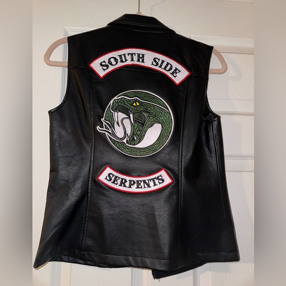 Jackets & Coats | Riverdale South Side Serpents Vest Small | Poshmark